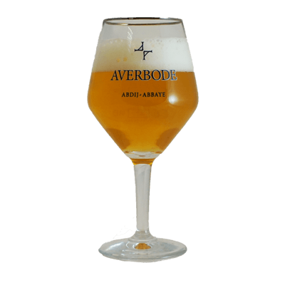 Buy Abdij Abbaye Averbode Beer Glass in Australia - Beer Cartel