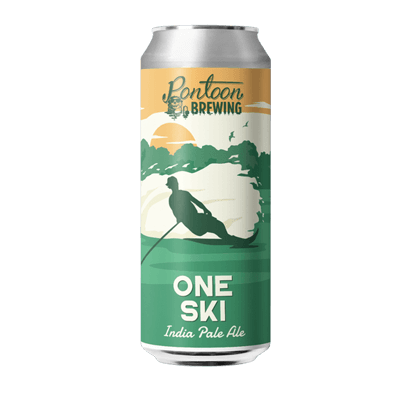 Buy Pontoon Brewing One Ski IPA 473ml Can in Australia - Beer Cartel