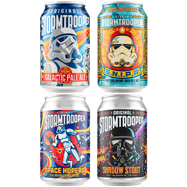 Buy Original Stormtrooper Galactic 4 Pack in Australia - Beer Cartel